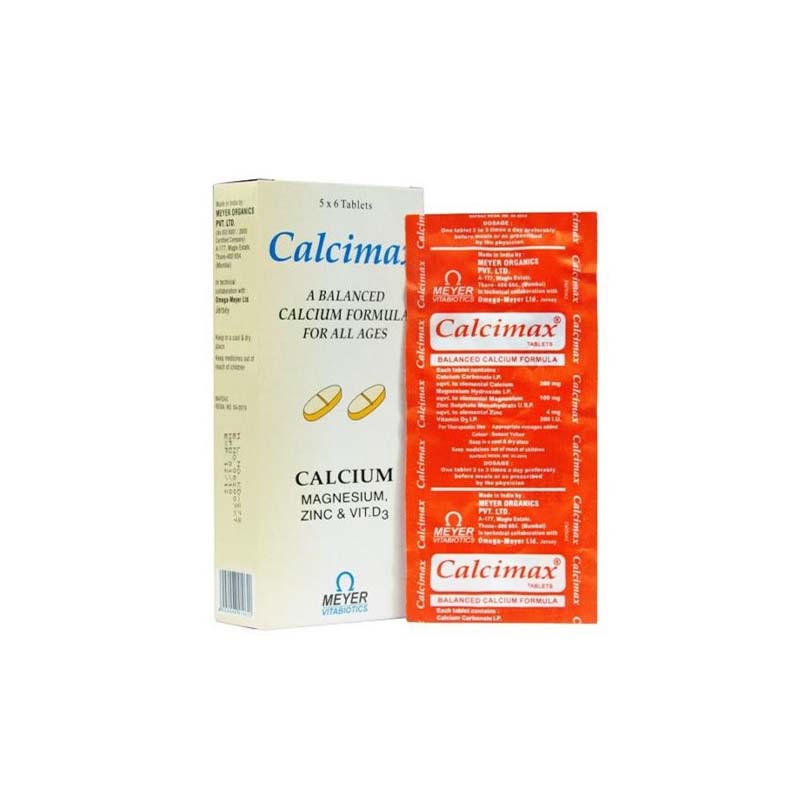 Calcimax Tablets (Sachet) – Crux Pharmacy
