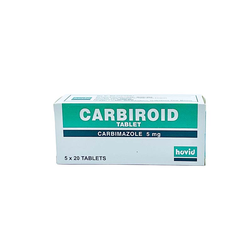 CARBIROID 5MG TABLETS X100 – Crux Pharmacy