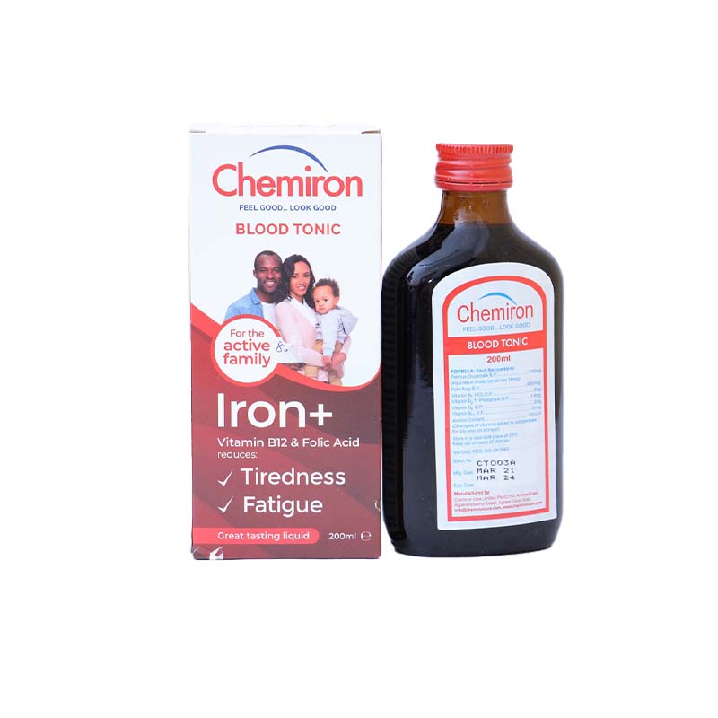 Chemiron Blood Nourishing Iron, B12 and Folic Acid X 120 (Sachet ...