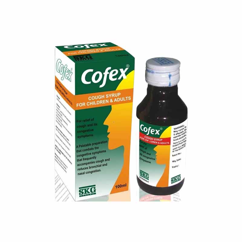 COFEX COUGH SYRUP X100ML – Crux Pharmacy