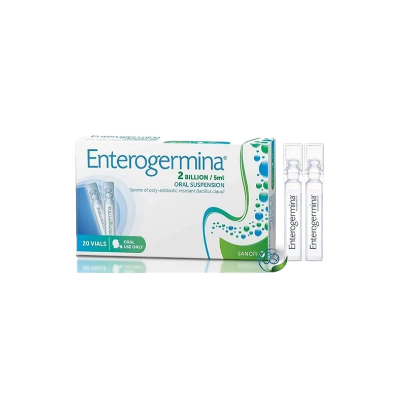 Enterogermina Oral Suspension 5Ml X10Vials – Crux Pharmacy