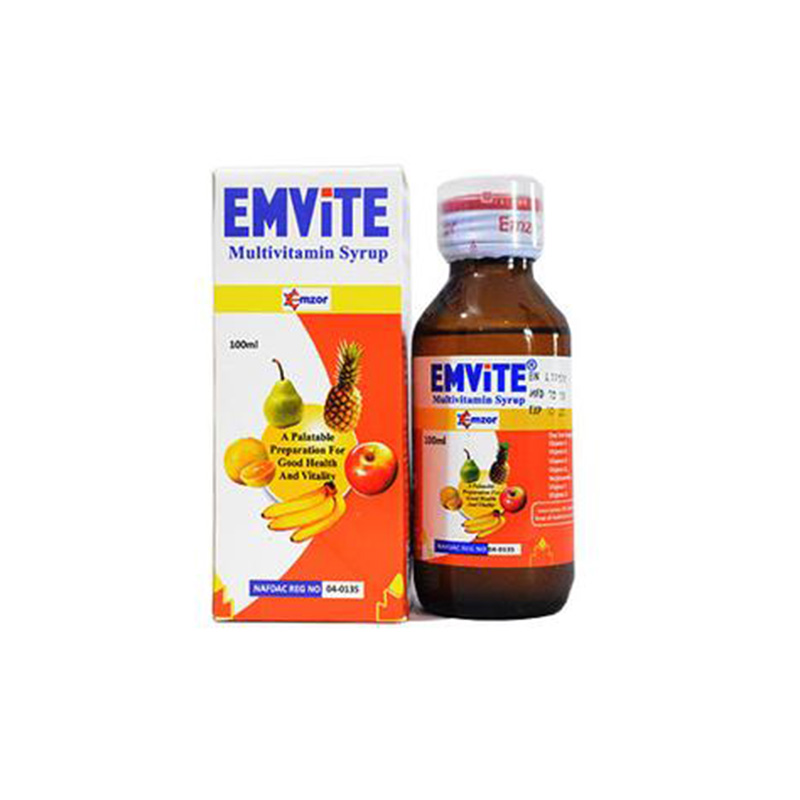 Emvite Multivitamin Syrup – Crux Pharmacy