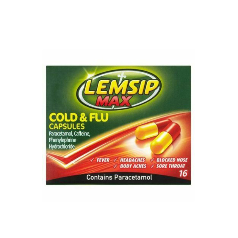 Lemsip Max Cold and Flu Capsules – Crux Pharmacy