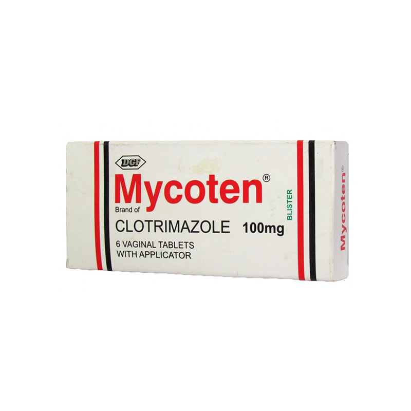MYCOTEN 1% VAGINAL TABLETS 100MG X6 – Crux Pharmacy