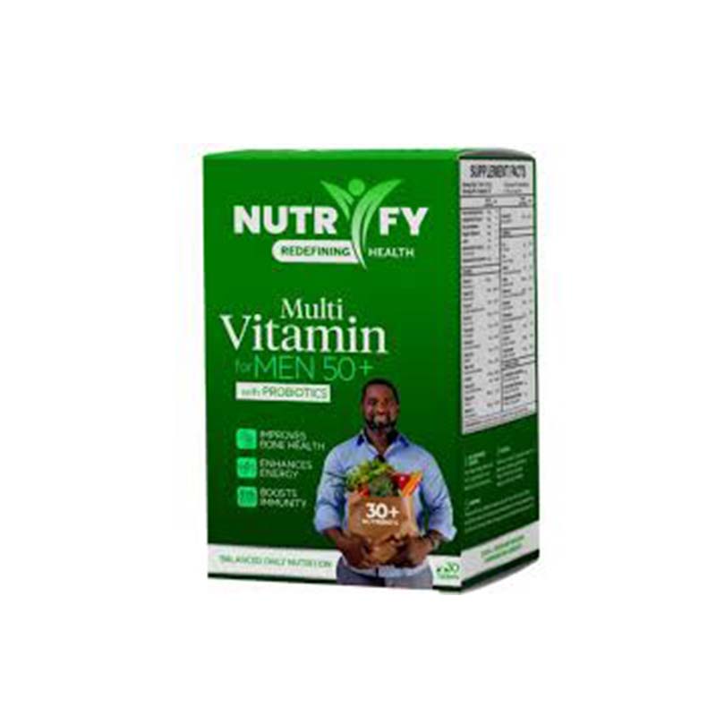 Nutrify Multivitamin Men 50+ Tablets X30 – Crux Pharmacy