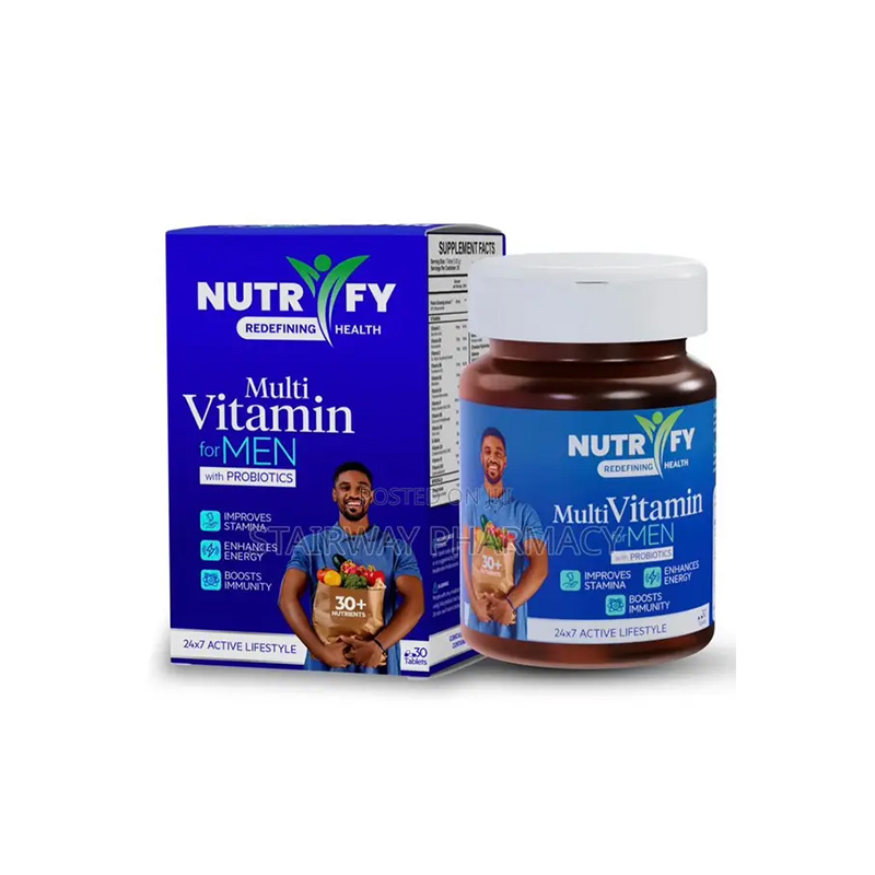 Nutrify Multivitamin Men Tablets X30 – Crux Pharmacy