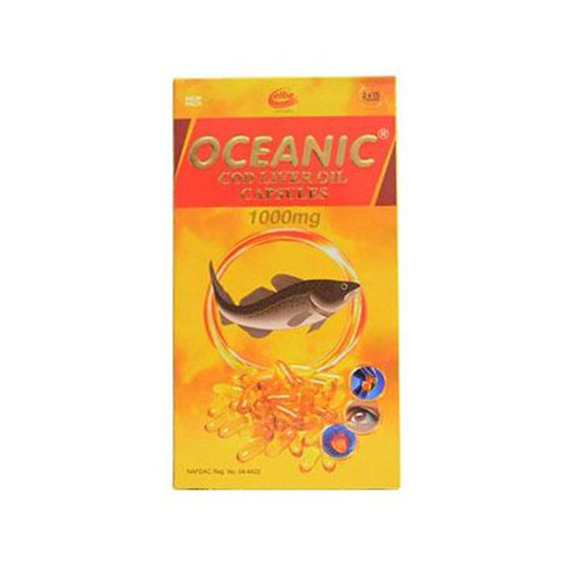 Oceanic Cod Liver Oil 1000Mg – Crux Pharmacy