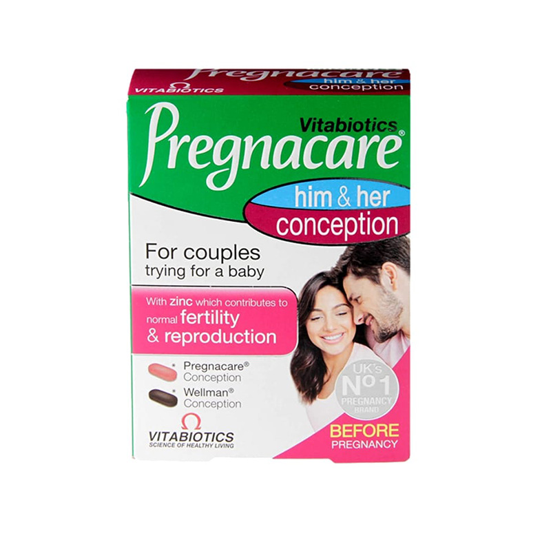 Pregnacare Him & Her Conception Tablets – Crux Pharmacy