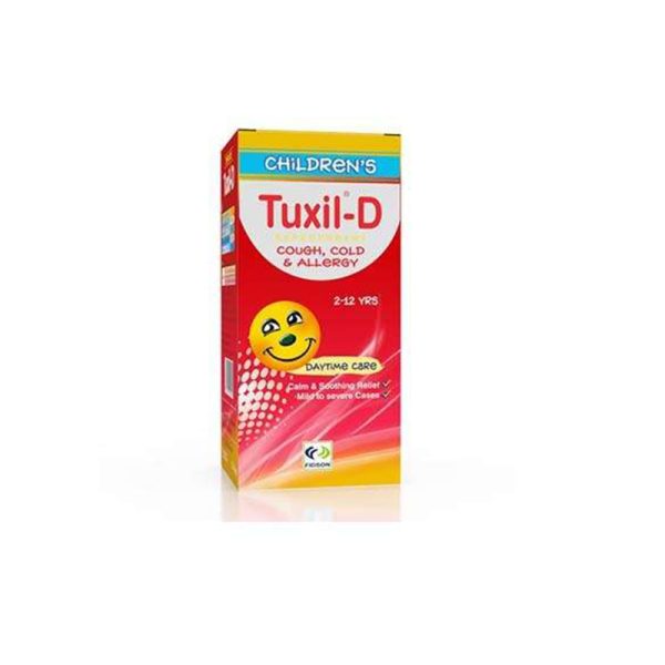 Tuxil-D Children Cough Syrup 100Ml – Crux Pharmacy