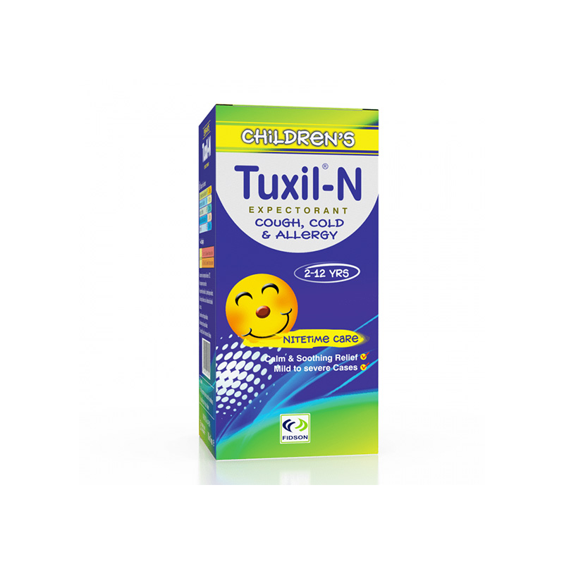 Tuxil N Expectorant X100Ml (Children) – Crux Pharmacy