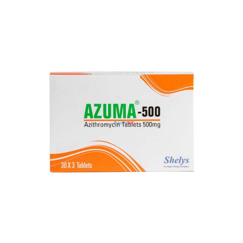 Azuma (Azithromycin) 500Mg Tablets – Crux Pharmacy