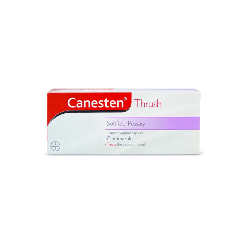 Canesten Thrush Soft Gel Pessary 500Mg X1 – Crux Pharmacy