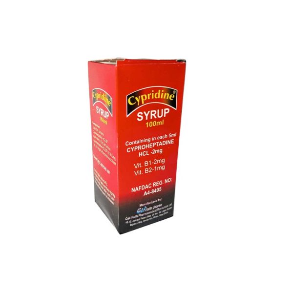 Cypridine Syrup 100Mls – Crux Pharmacy