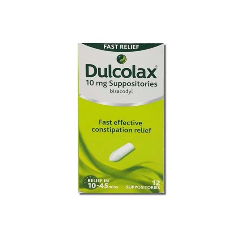 Dulcolax Twelve Plus 10Mg Suppositories X12 – Crux Pharmacy