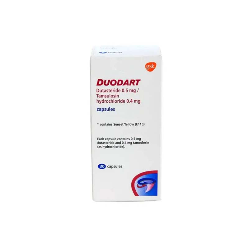 Duodart 0.5Mg/0.4Mg Capsules X30 – Crux Pharmacy