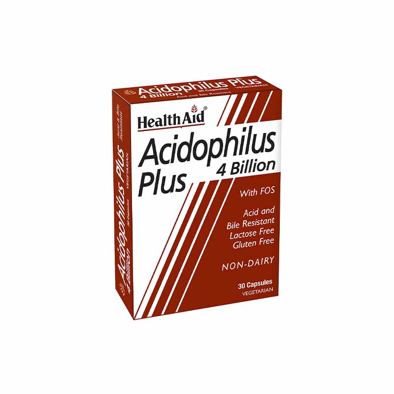 Healthaid Acidophilus Plus Capsules X30 – Crux Pharmacy