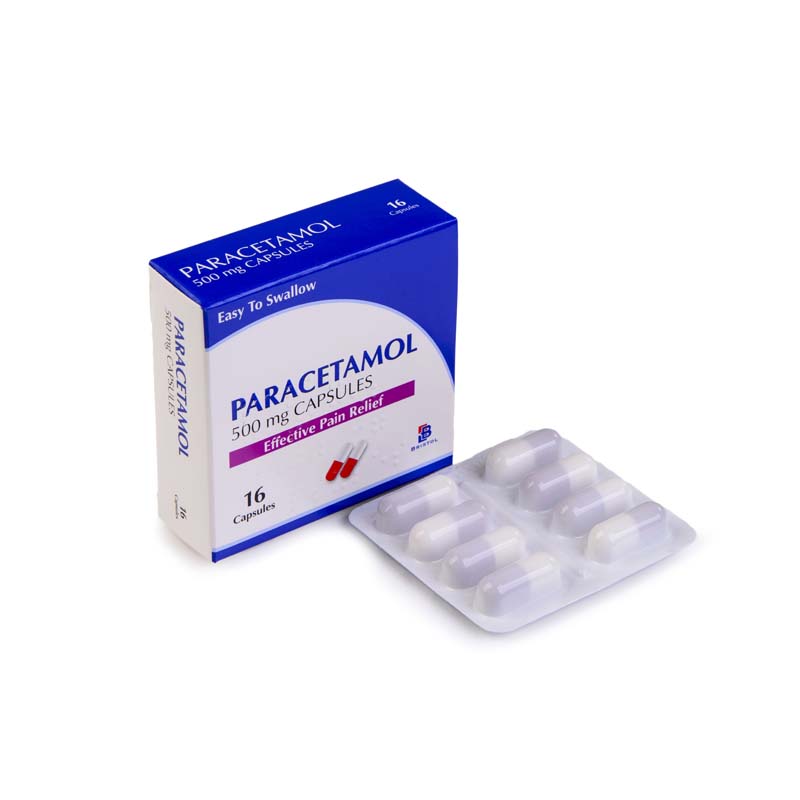 Paracetamol 500Mg Tablets X16 (Bristol) – Crux Pharmacy