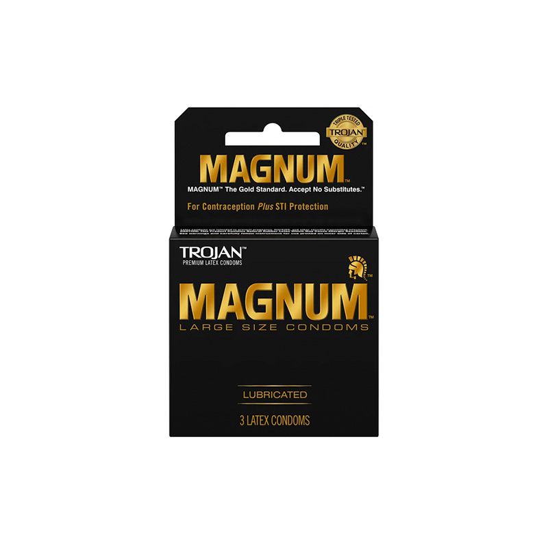 Trojan Magnum Large Size Condoms X3 – Crux Pharmacy