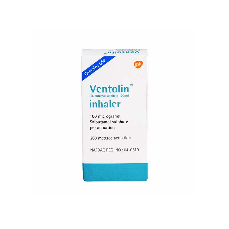 Ventolin Inhaler 100Mcg (Gsk) – Crux Pharmacy